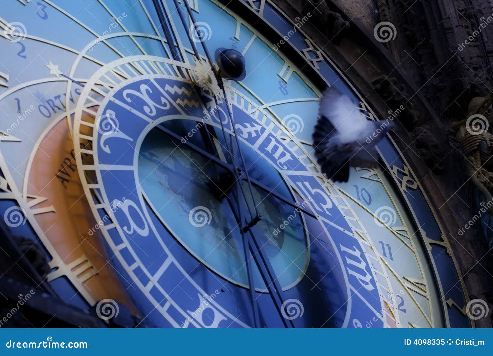 Astronomical Clock in Prague Stock Image - Image of astronomical ...
