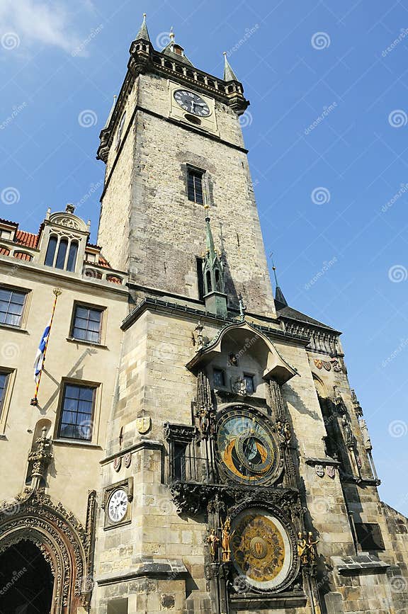 Astronomical Clock, Prague (Chech Republic) Stock Image - Image of bell ...