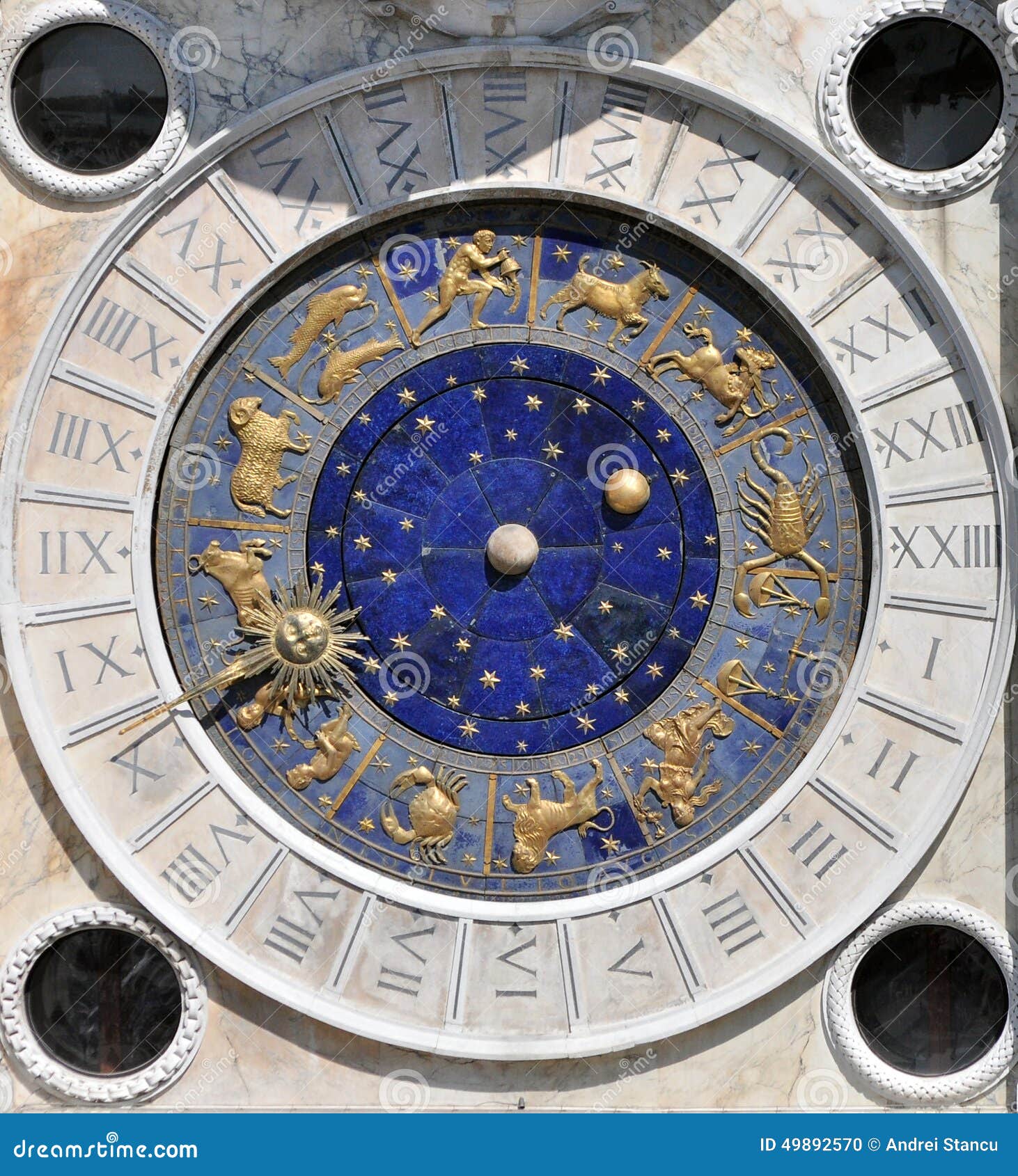 Astronomical clock stock photo. Image of famous, astrology - 49892570