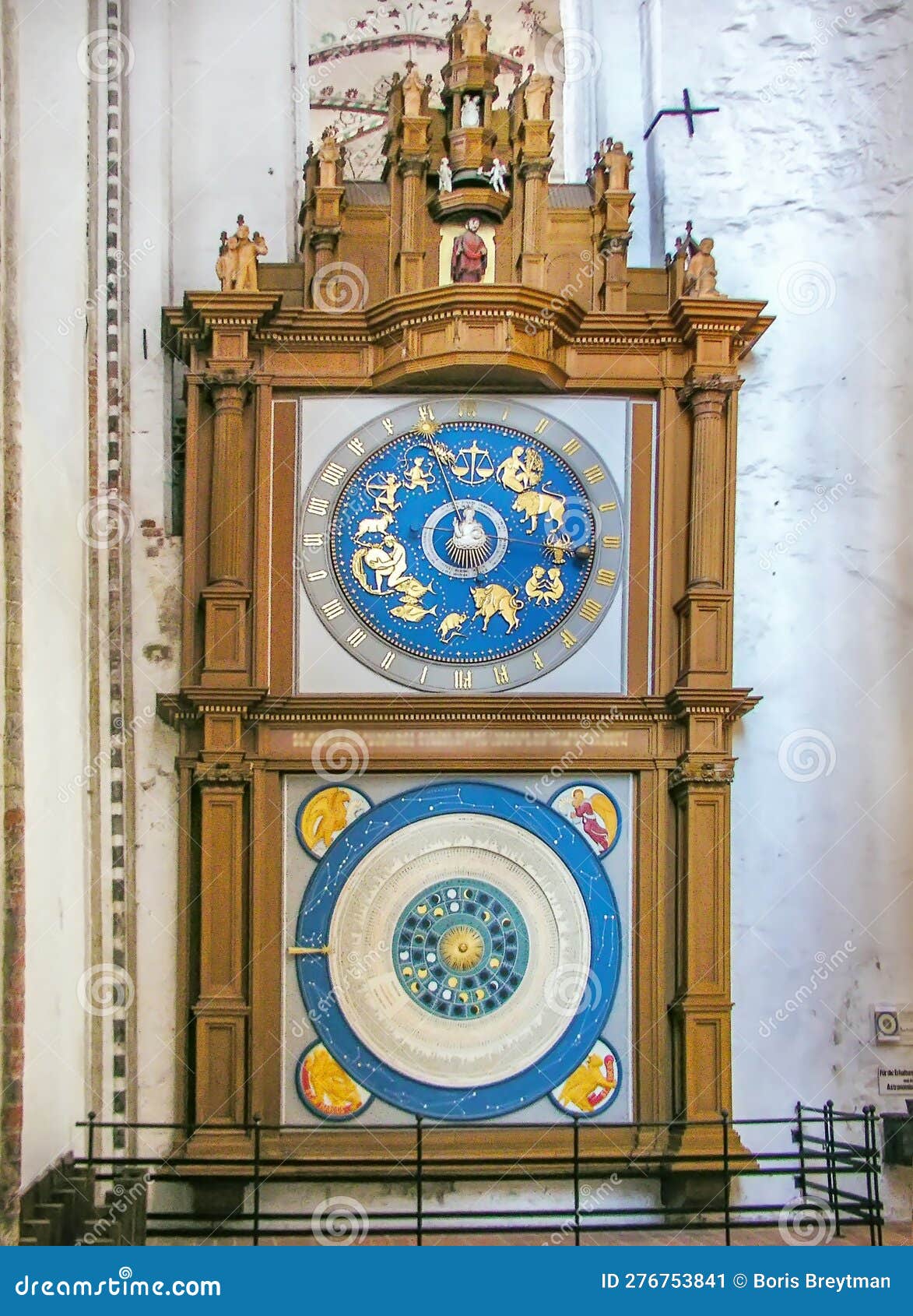 Clock at St. Mary S Church, Lubeck Stock Image - Image of historical ... Clock at St. Mary S Church, Lubeck Stock Image - Image of historical ...
