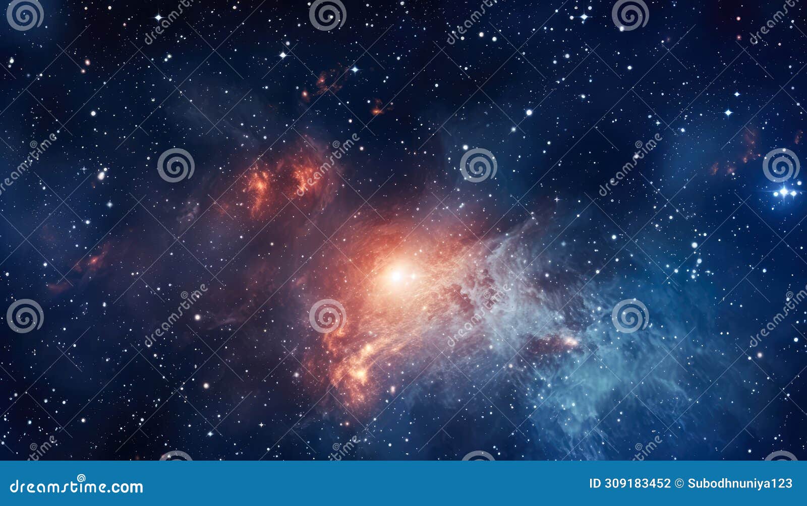 Astronomical Object in Celestial Orbit Cosmic Galaxy, Nebula, and ...