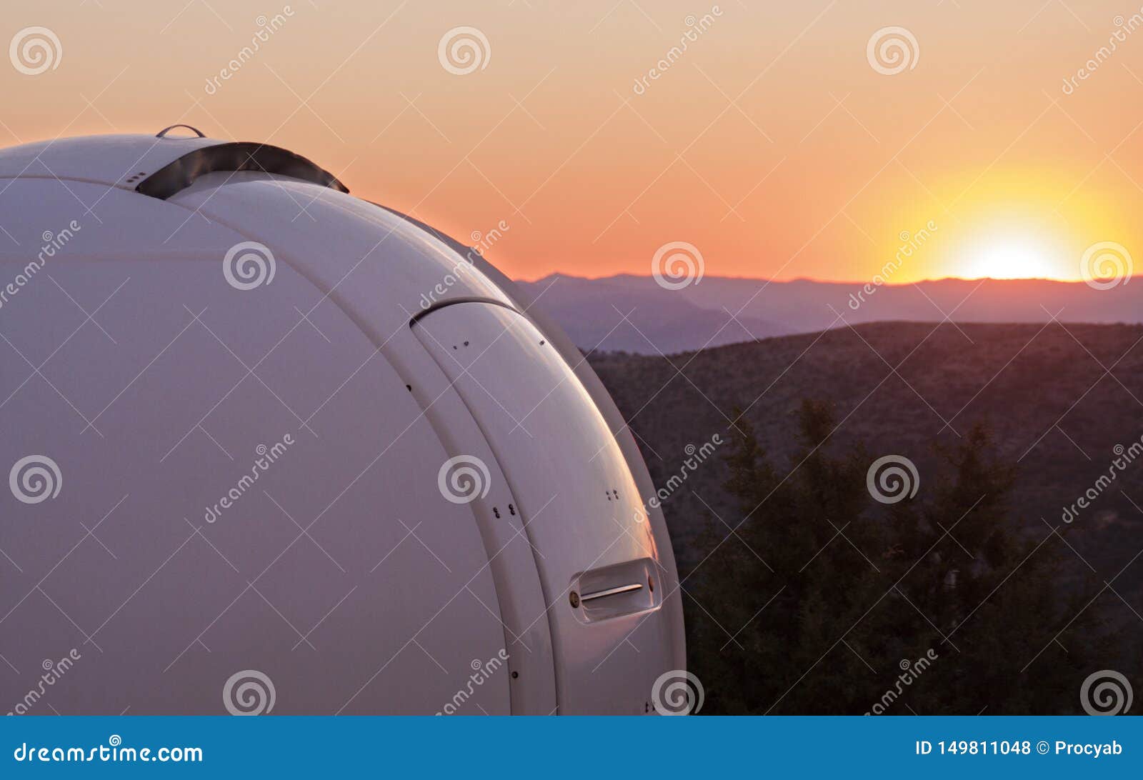 Astronomical sunset stock photo. Image of astrophysics - 149811048
