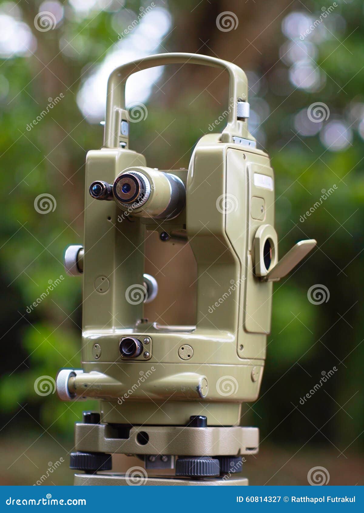 Astronomical Theodolite for Surveying Stock Image - Image of ocular ...