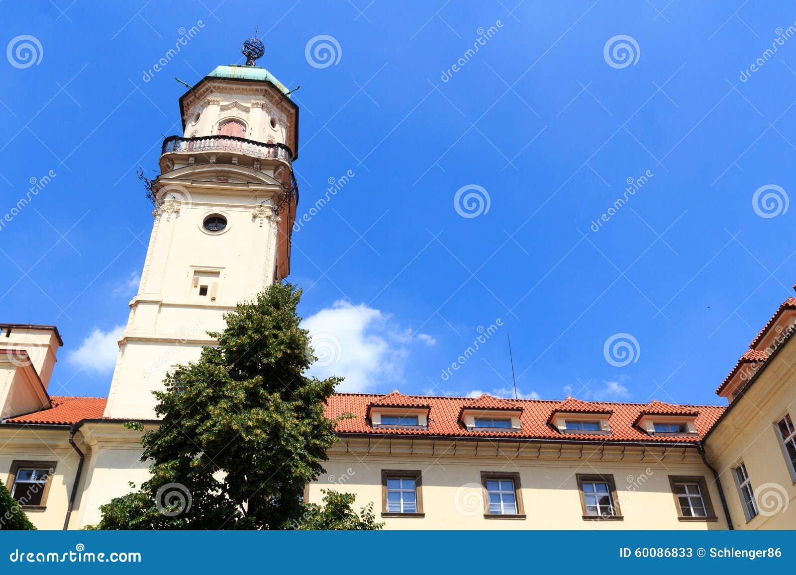 Astronomical Tower of Clementinum, Prague Stock Image - Image of ...