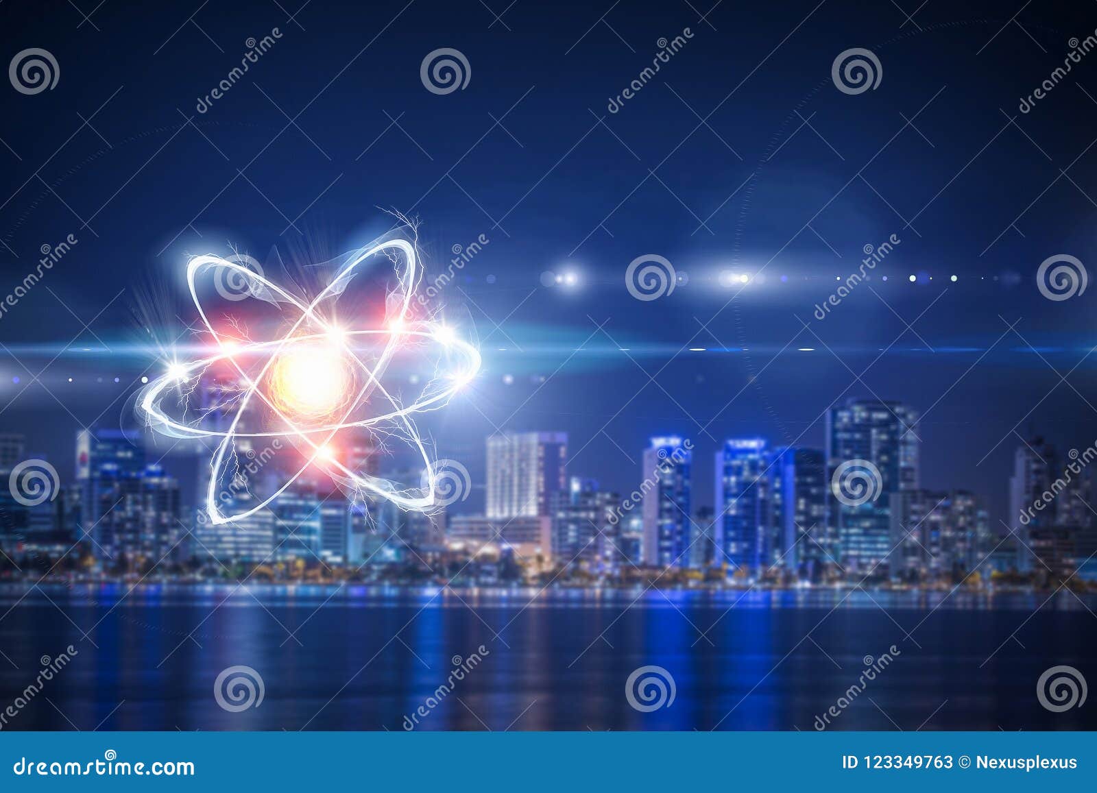 Astronomy concept backdrop stock illustration. Illustration of research ...