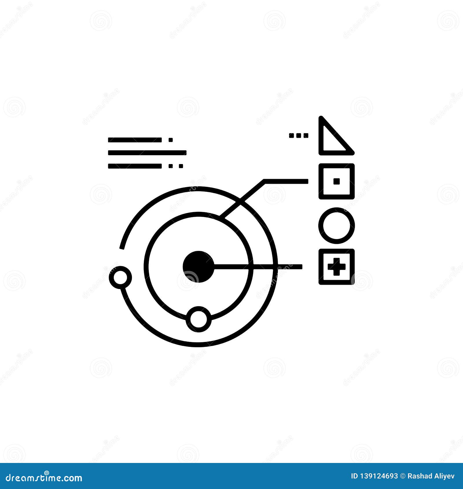 Astronomy, Cosmic, Data, Planetary, System Icon. Element of Future Pack ...