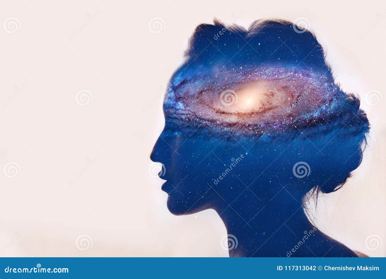 Astronomy and Galaxy Concept Stock Illustration - Illustration of ...