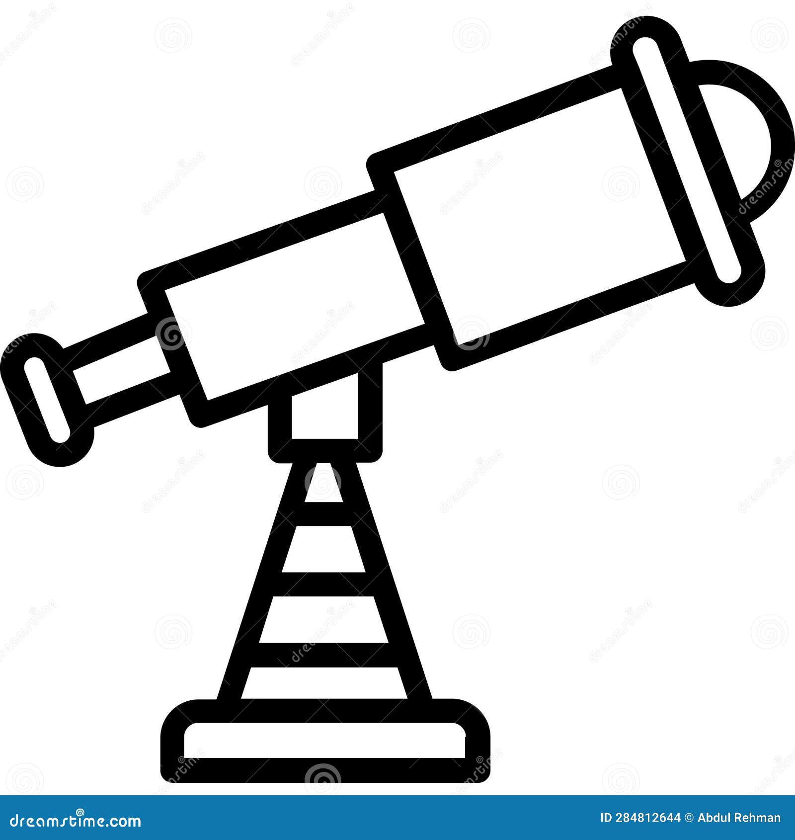 Astronomy Outline Vector Icon that Can Easily Edit or Modify. Stock ...