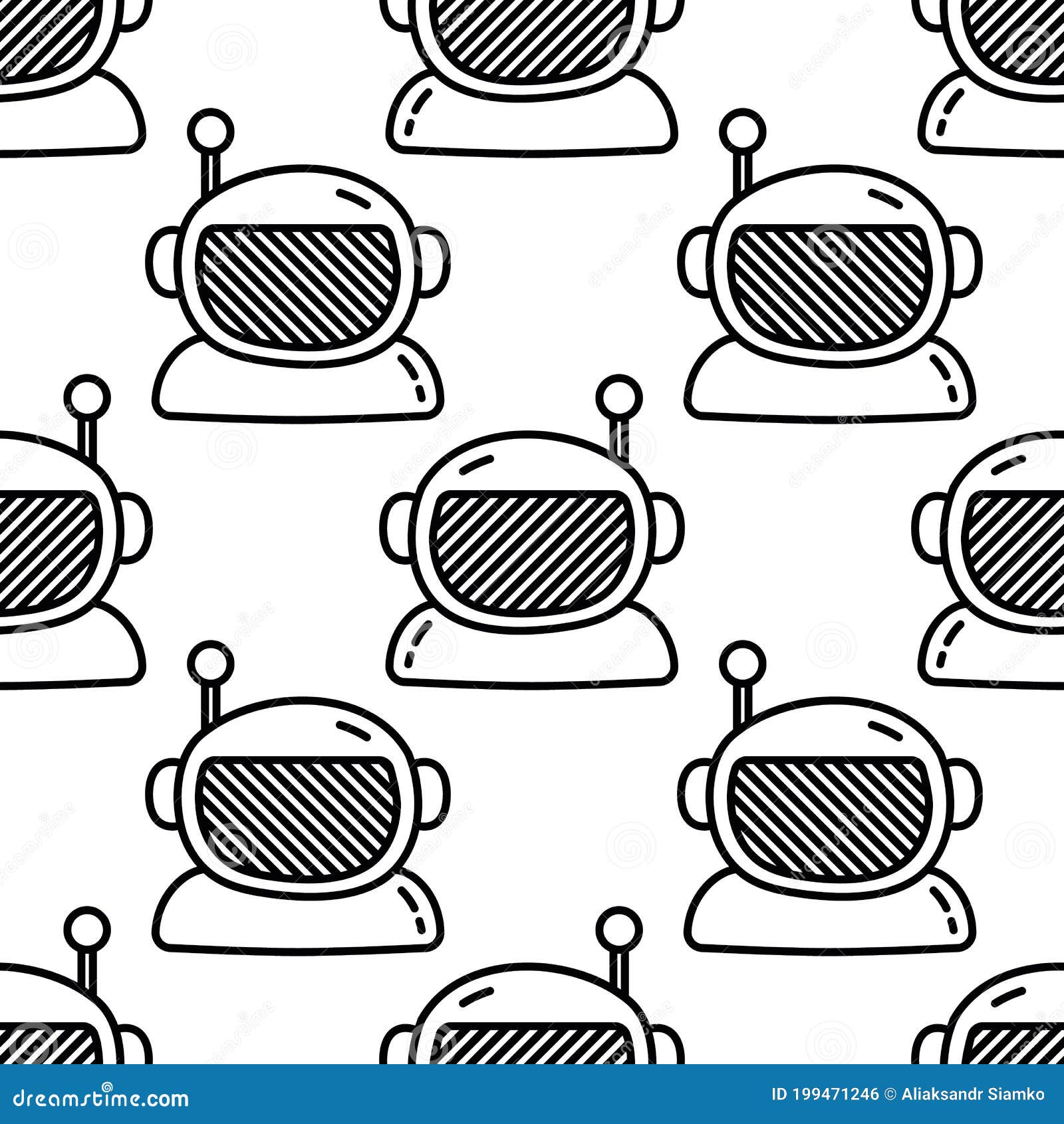 Astronout Head Logo Icon Vector Design Template Stock Vector ...