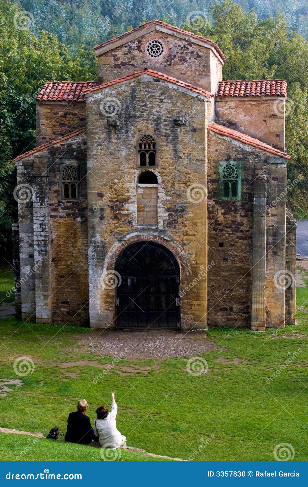 Asturian pre Romanesque stock photo. Image of natural - 3357830