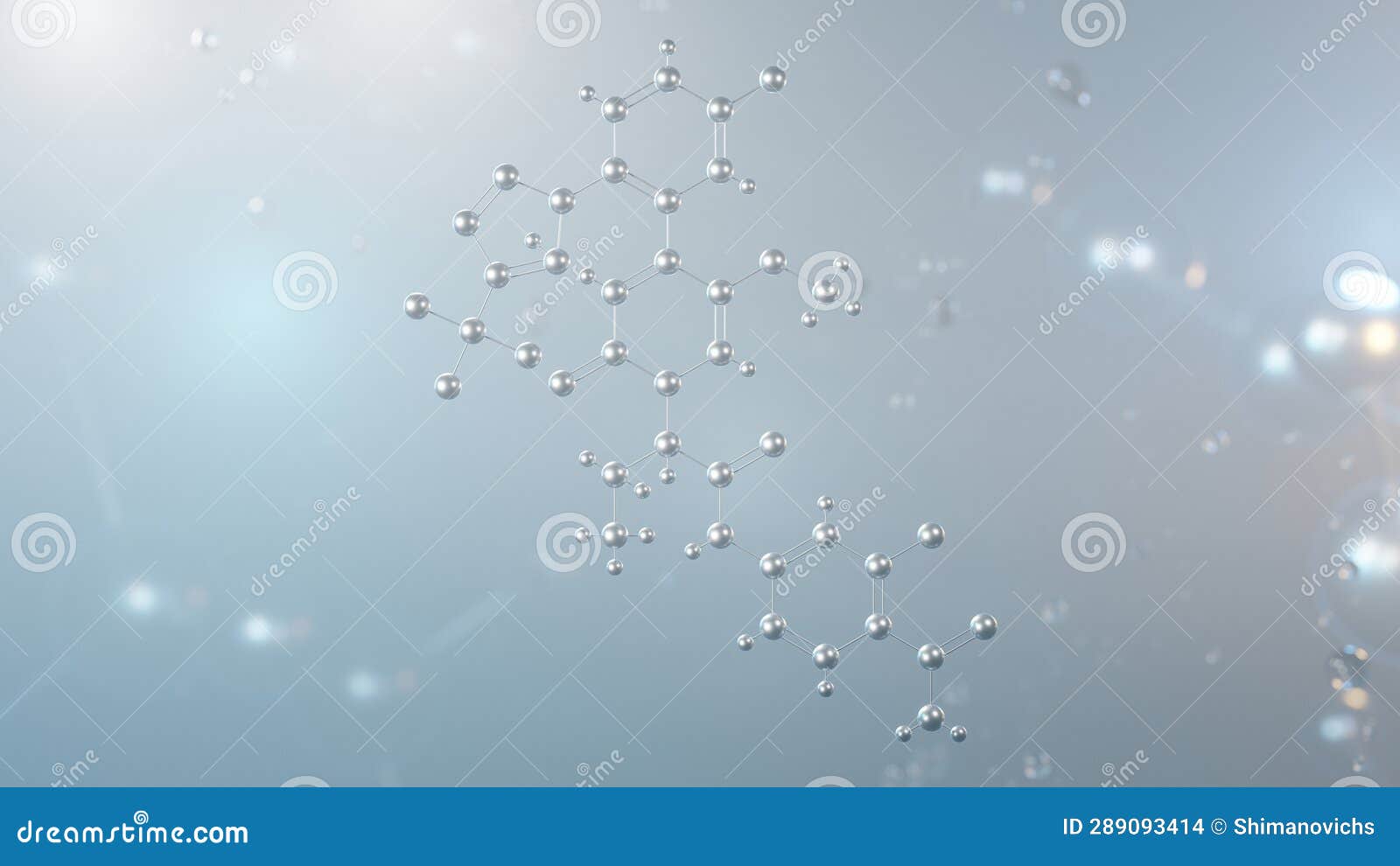 Asundexian Molecular Structure, 3d Model Molecule, Inhibitor of Factor ...