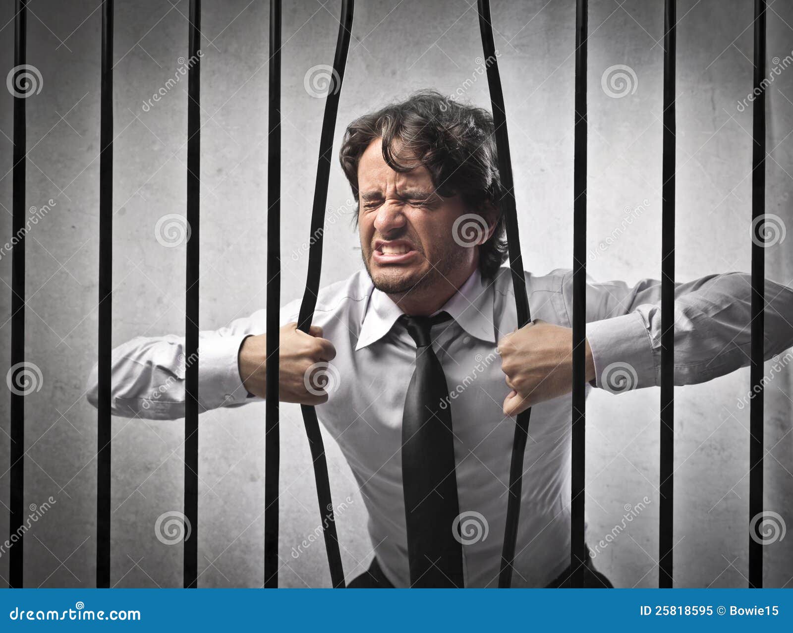 Asunto encarcelado imagen de archivo. Imagen de fuerte - 25818595