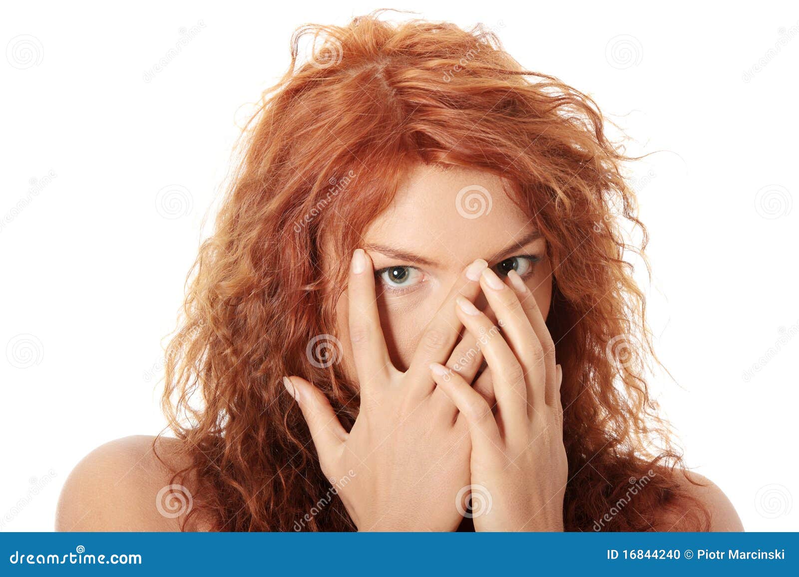 Asustado foto de archivo. Imagen de asustado, moderno - 16844240