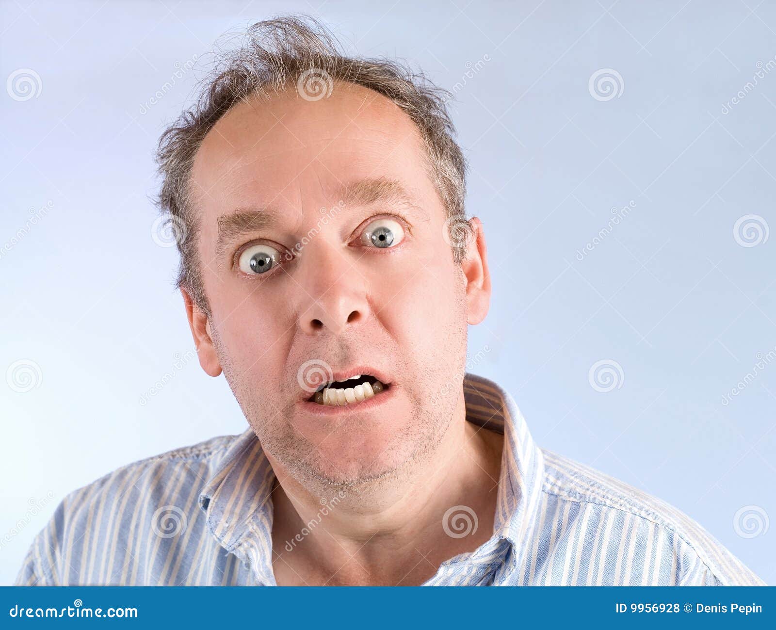 Asustado foto de archivo. Imagen de ojos, asustadizo, miradas - 9956928