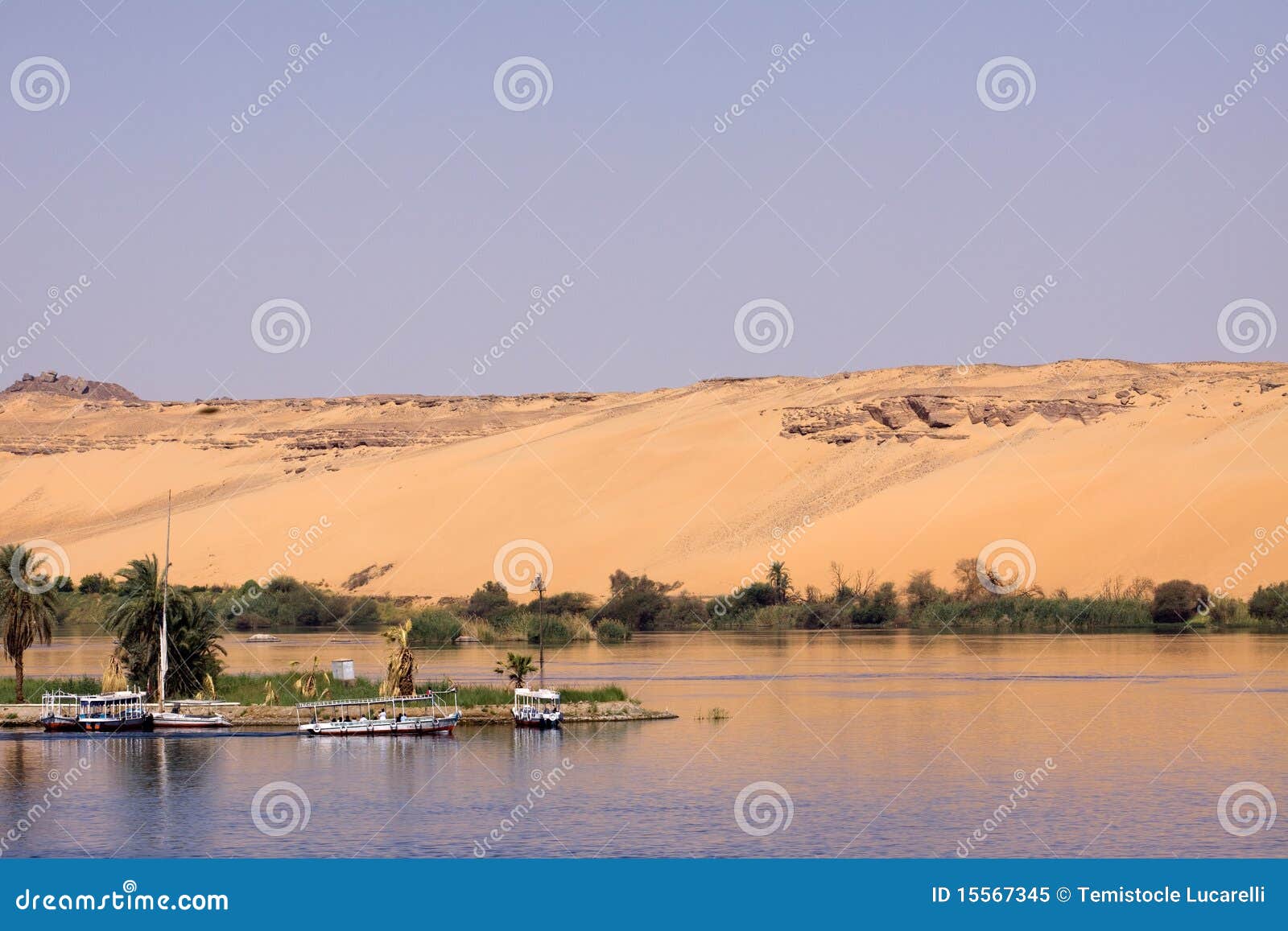 Aswan stock image. Image of ship, sandstone, dusk, river - 15567345