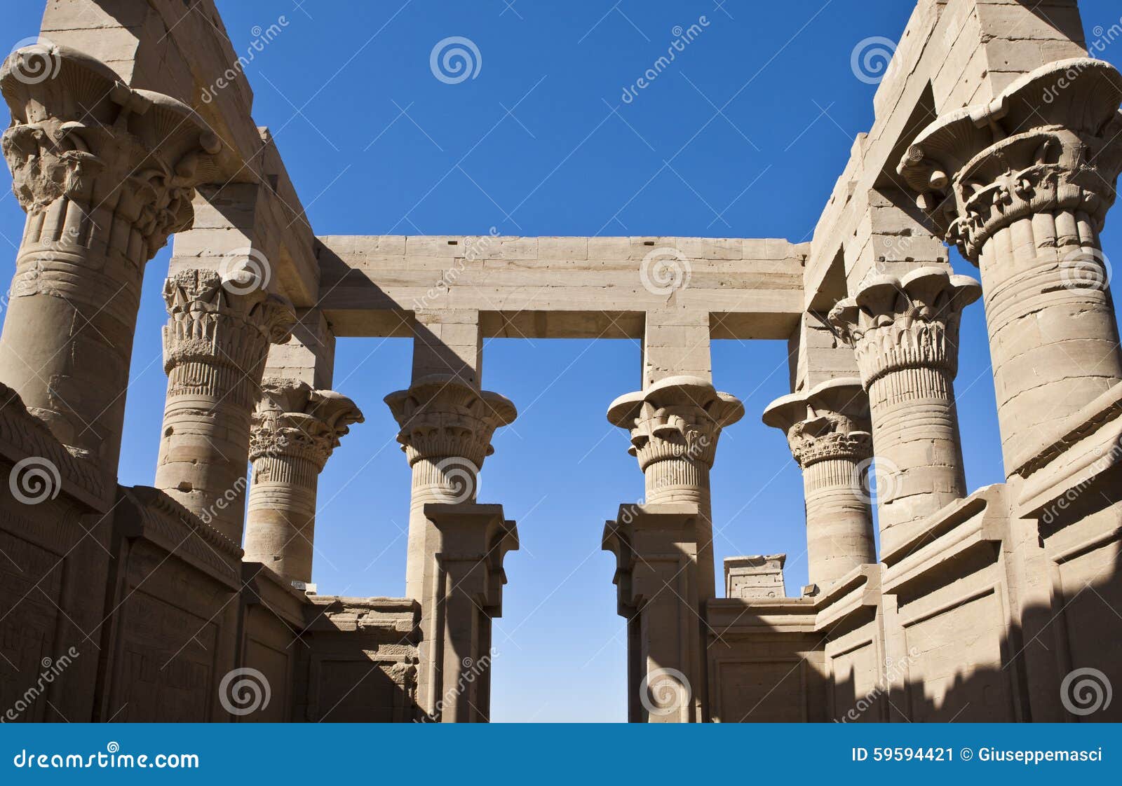 Aswan stock image. Image of landmark, archeology, aswan - 59594421