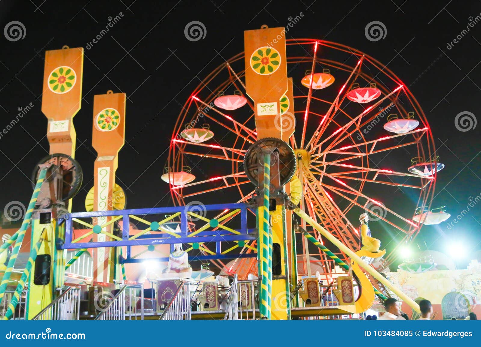 Children Amusement Park editorial image. Image of recreation - 103484085