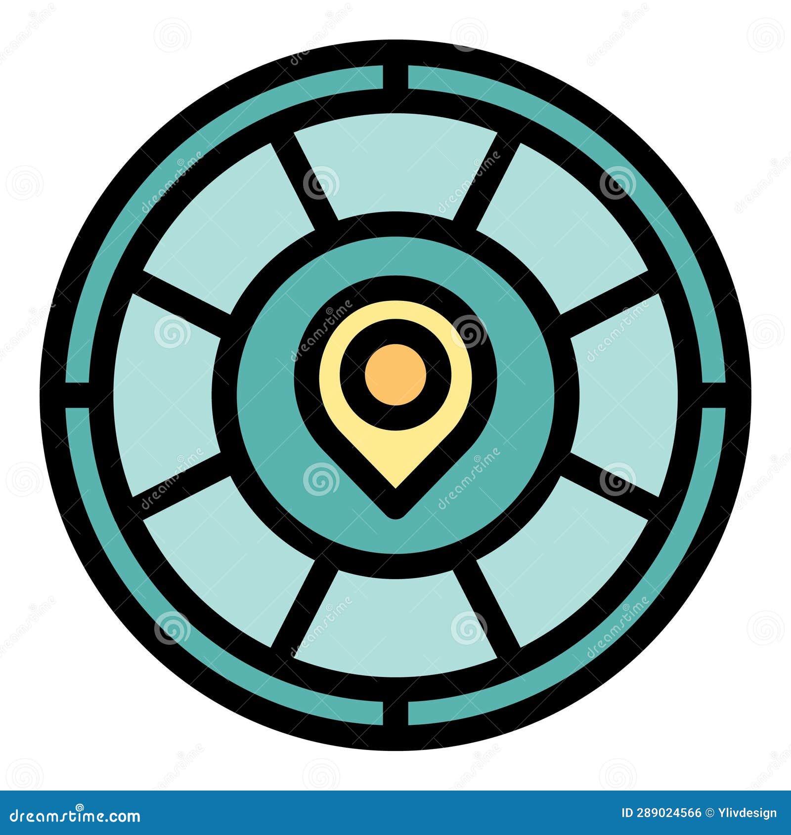 Asylum Lcoation Icon Vector Flat Stock Vector - Illustration of poverty ...