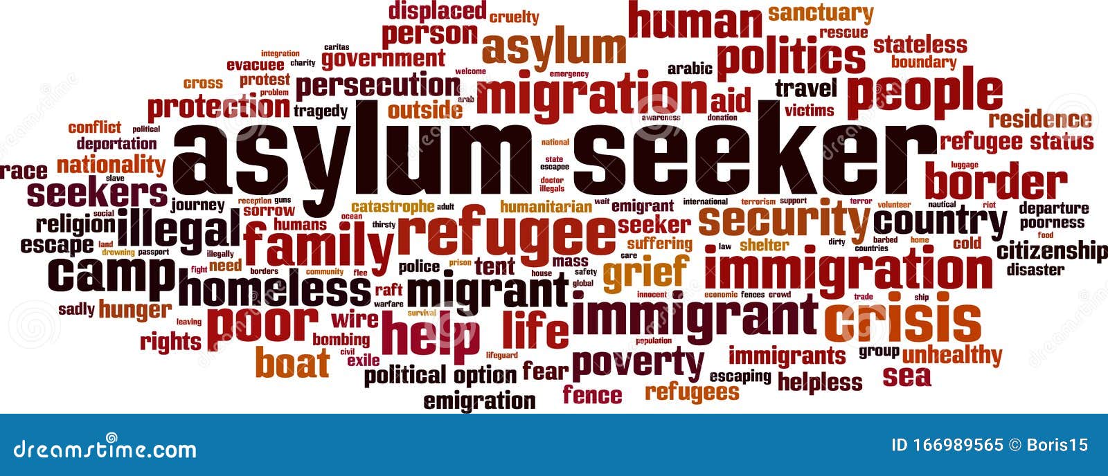 Asylum Word Cloud And Hand With Marker Concept Royalty-Free Stock Image ...