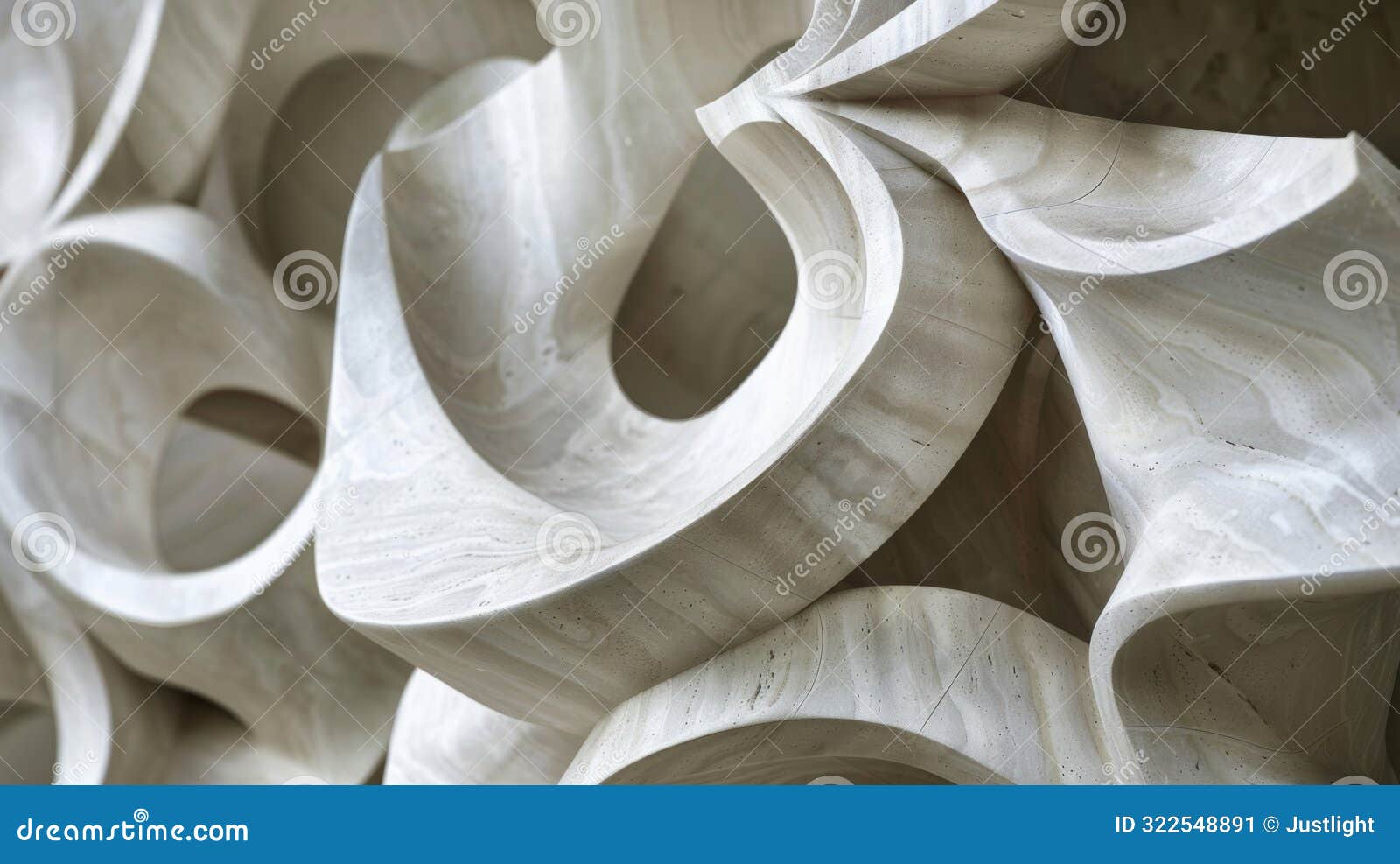 Asymmetrical Shapes and Angles Intersect and Intertwine Showcasing the ...