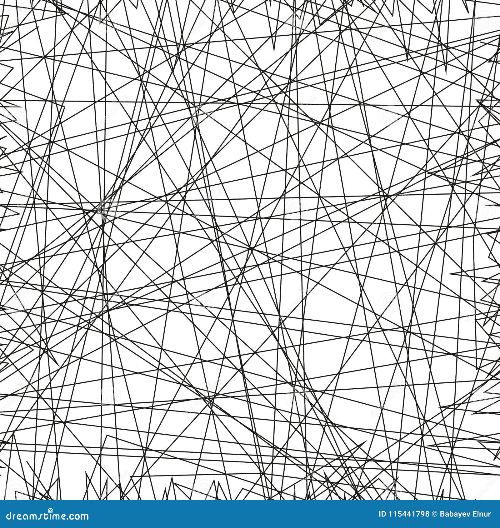 Asymmetrical Texture With Random Chaotic Lines Abstract Geometric