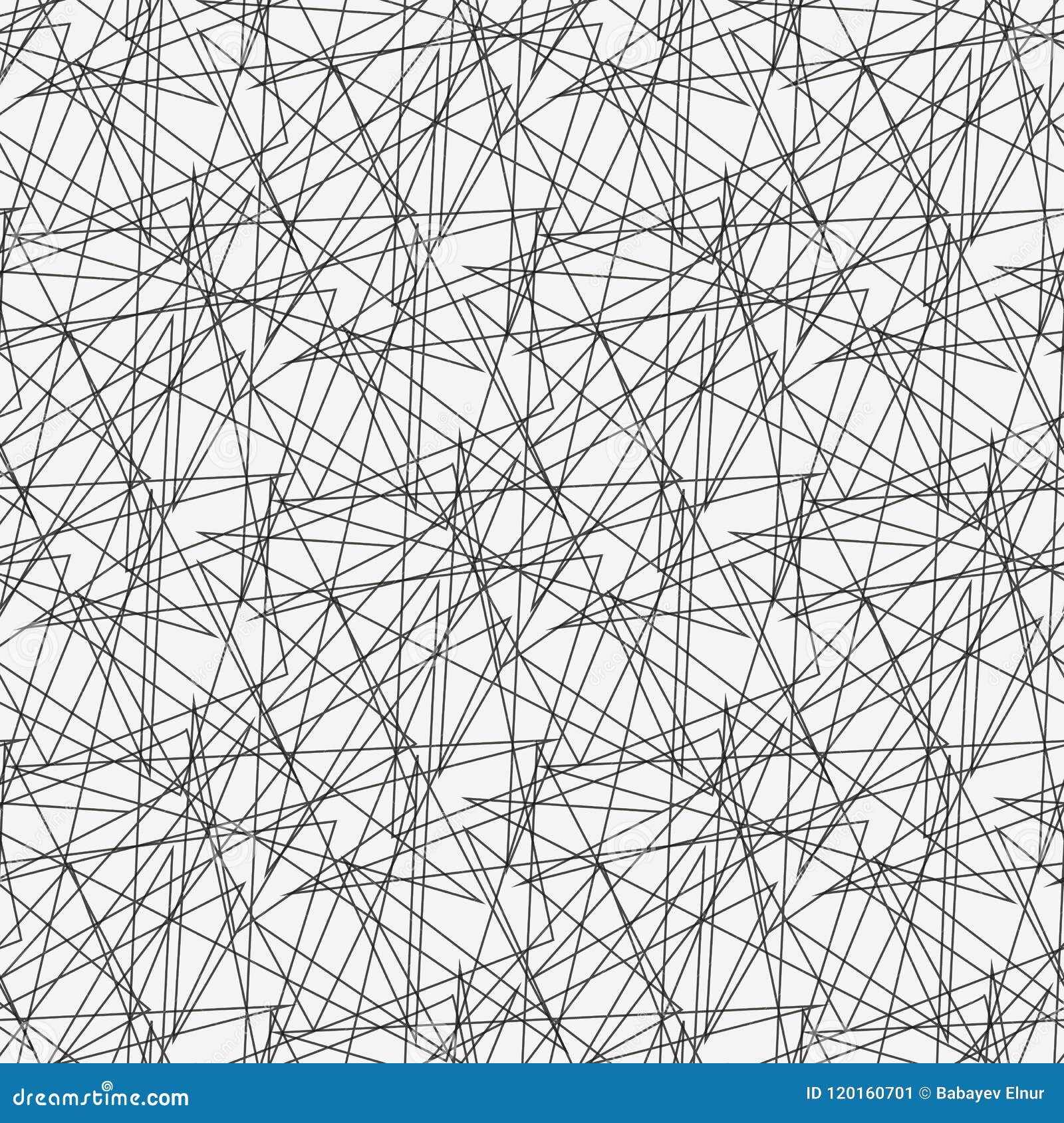 Asymmetrical Texture with Random Chaotic Lines, Abstract Geometric ...