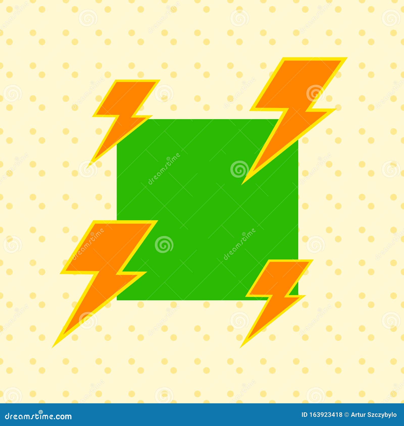 Asymmetrical Unequal Shaped Form Format of Colourful Thing Object ...