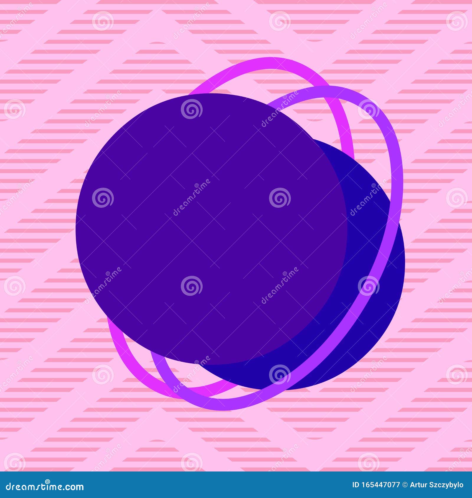 Asymmetrical Unequal Shaped Form Format of Colourful Thing Object ...