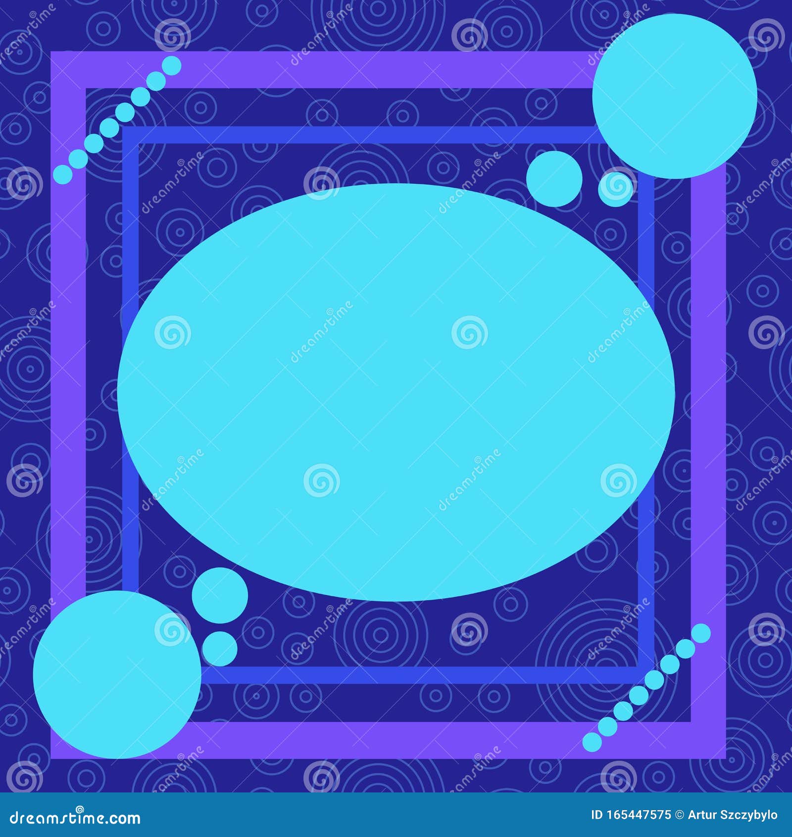 Asymmetrical Unequal Shaped Form Format of Colourful Thing Object ...