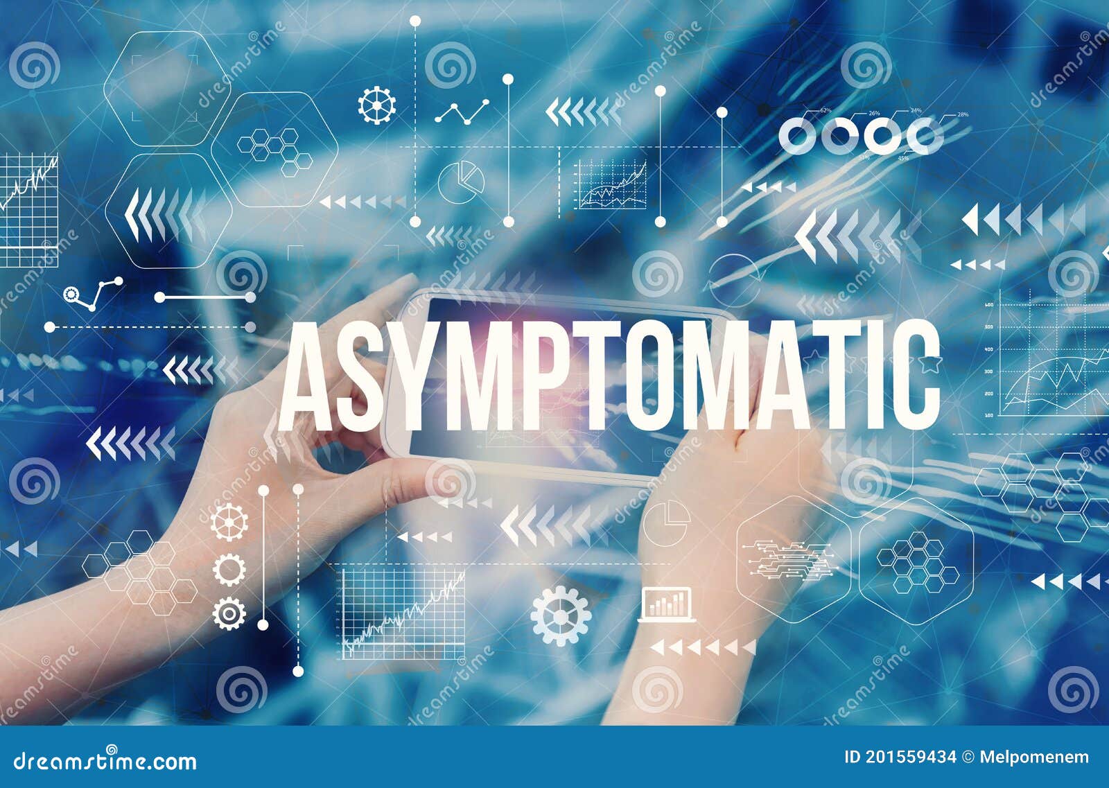 Asymptomatic Theme With A Doctor Holding A Laboratory Vial Royalty-Free ...