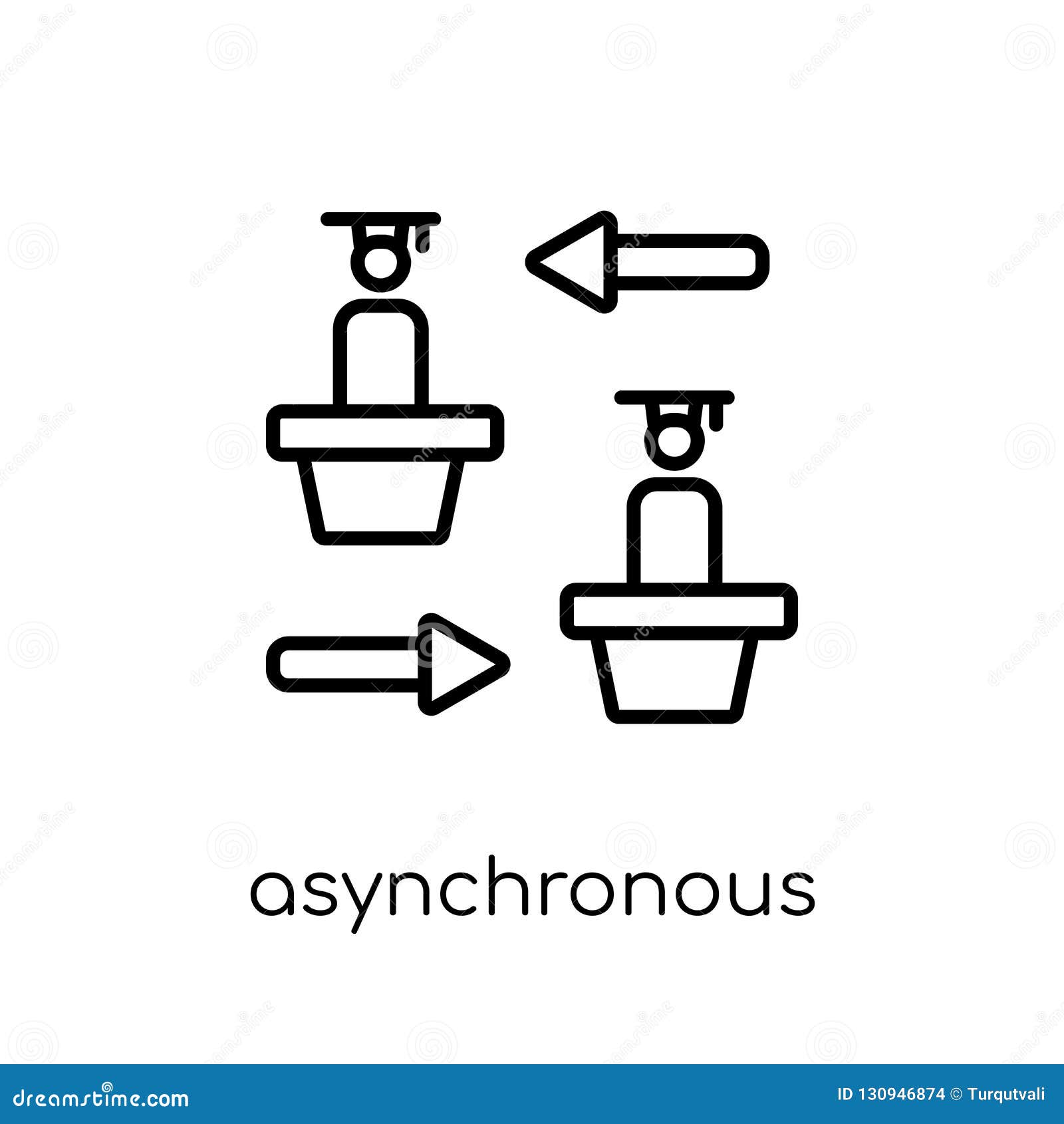 Asynchronous Learning Concept Icon Cartoon Vector | CartoonDealer.com ... Asynchronous Learning Concept Icon Cartoon Vector | CartoonDealer.com ...
