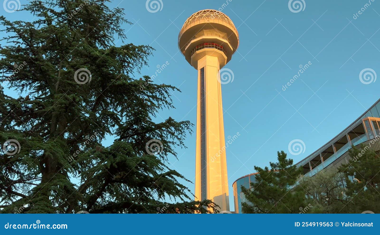 Atakule Tower is the Primary Landmark of Ankara, Turkey. Stock Video ...