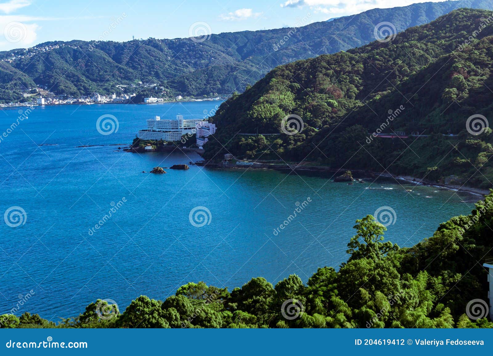 Atami Castle stock photo. Image of japan, peninsula - 204619412