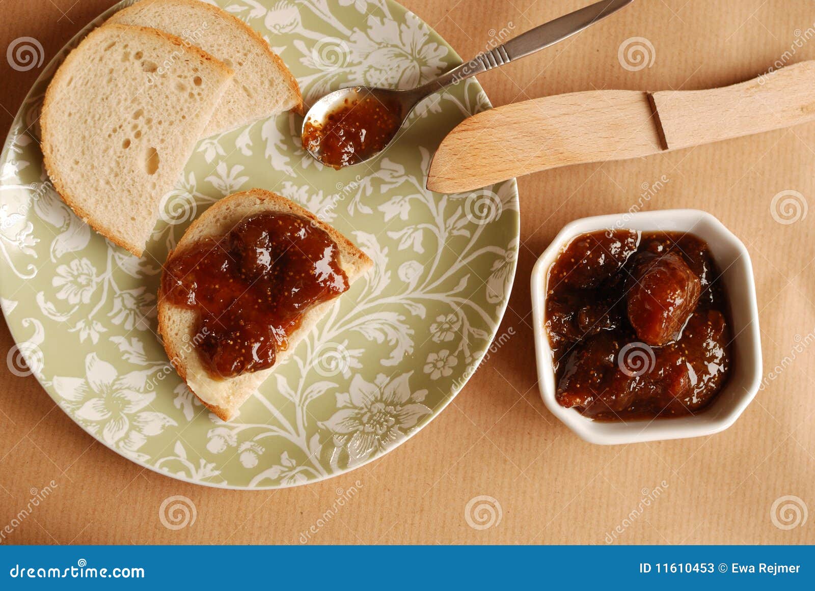 Atasco Hecho En Casa Del Higo Imagen de archivo - Imagen de casero ...