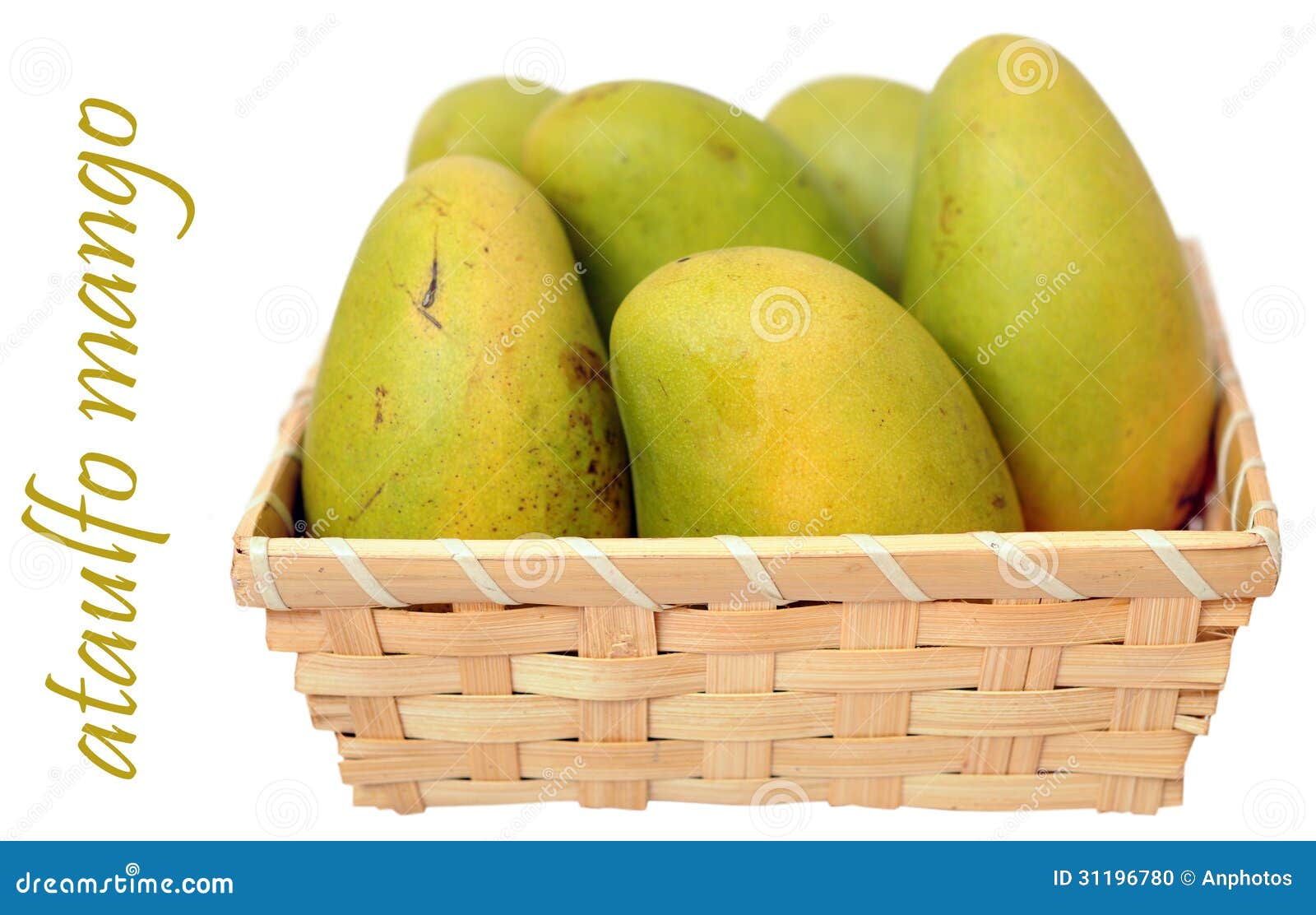 Ataulfo mango stock photo. Image of white, freshness - 31196780