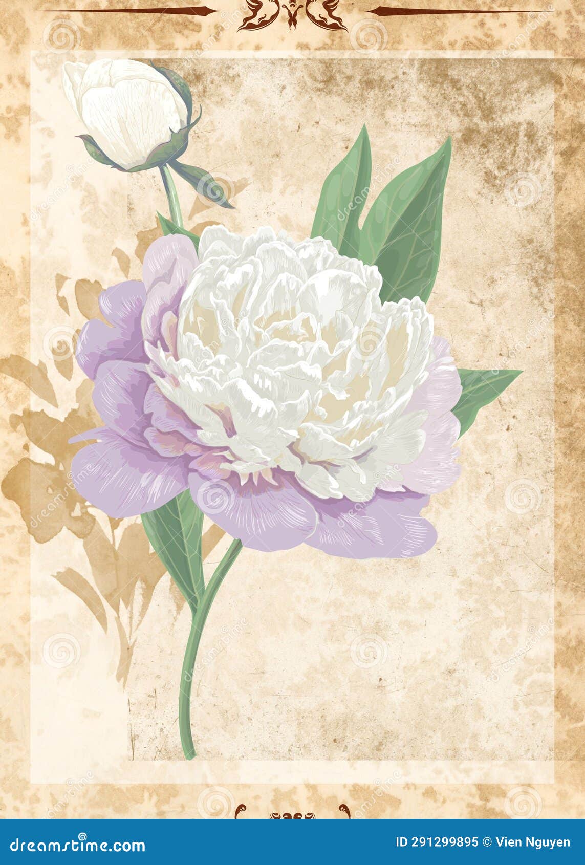 1. ATC Cards - 23 stock image. Image of bouquet, purple - 291299895