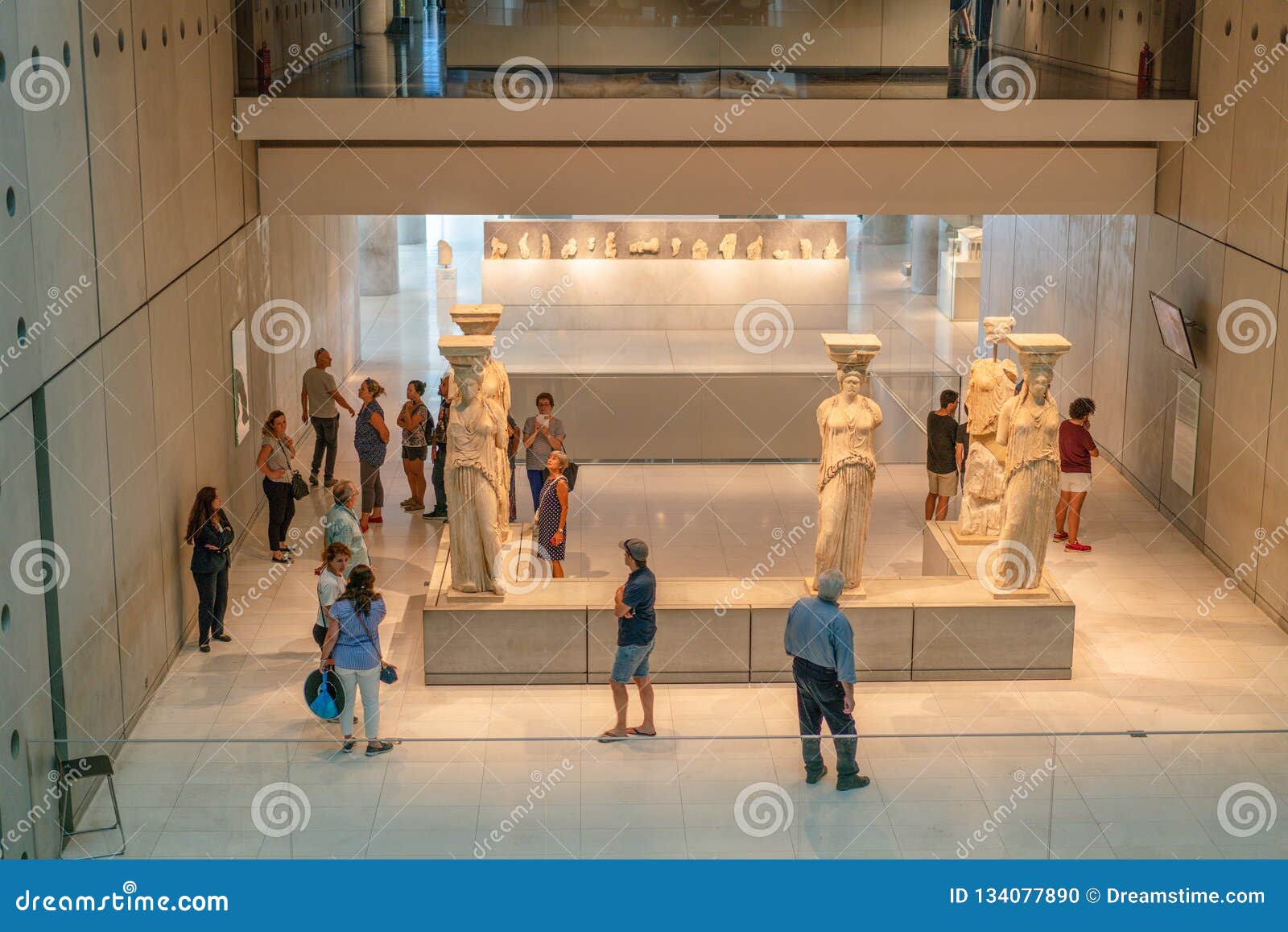 ATENE, GRECIA - 16 SETTEMBRE 2018: Il Museo Dell'acropoli Immagine ...