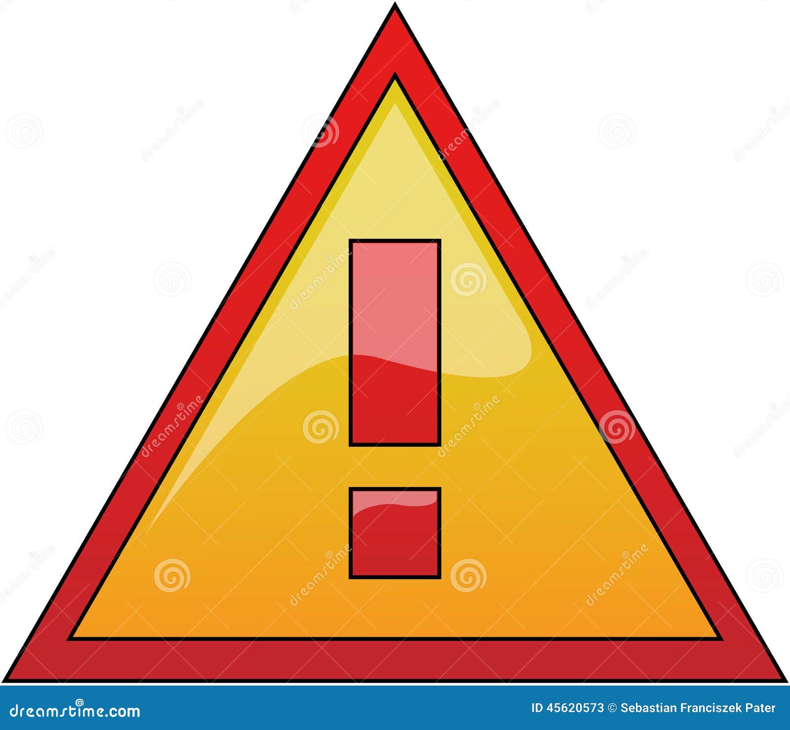 Atention stock vector. Illustration of information, icons - 45620573