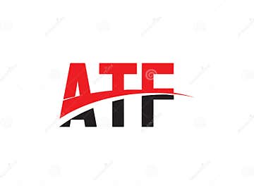 ATF Letter Initial Logo Design Vector Illustration Stock Vector ...
