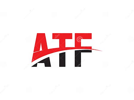 ATF Letter Initial Logo Design Vector Illustration Stock Vector ...