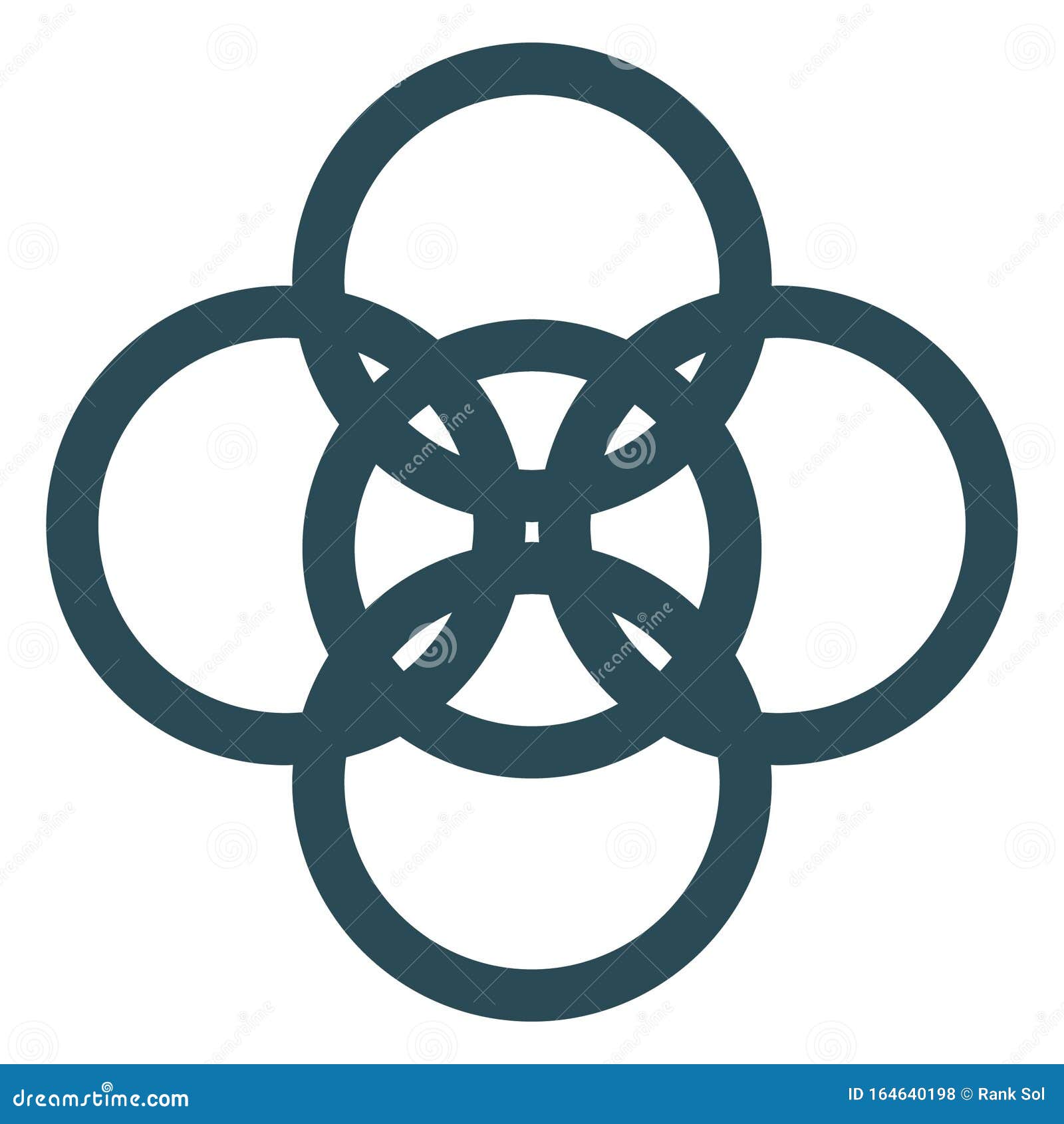 Atheist Symbol Isolated Vector Icon Which Can Easily Modify or Edit ...