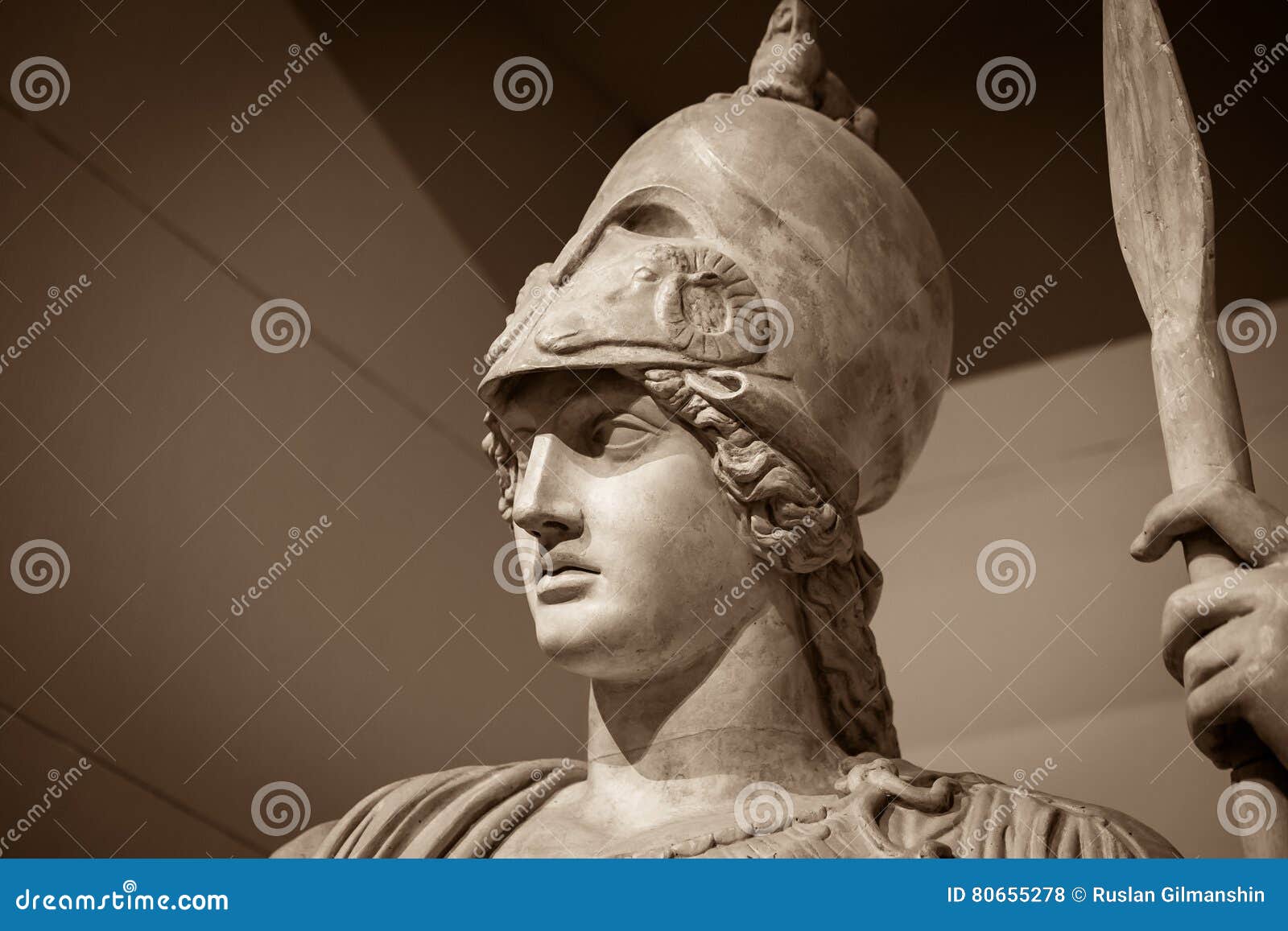 Athena De Oude Griekse Godin Redactionele Stock Foto - Image of mooi ...