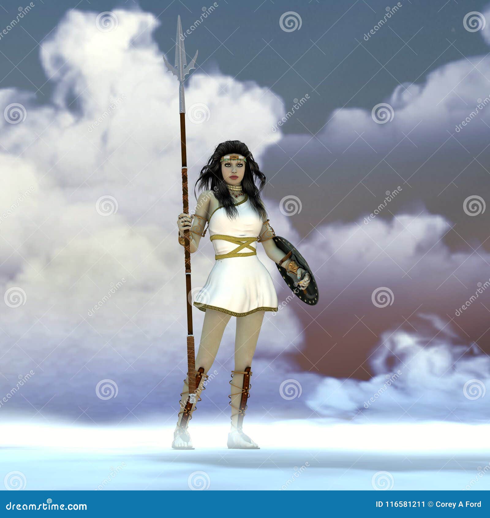 Athena Greek Goddess image stock. Image du accouplement - 116581211