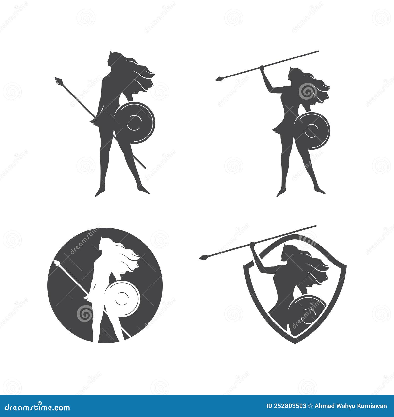 Athena logo vector stock vector. Illustration of design - 252803593