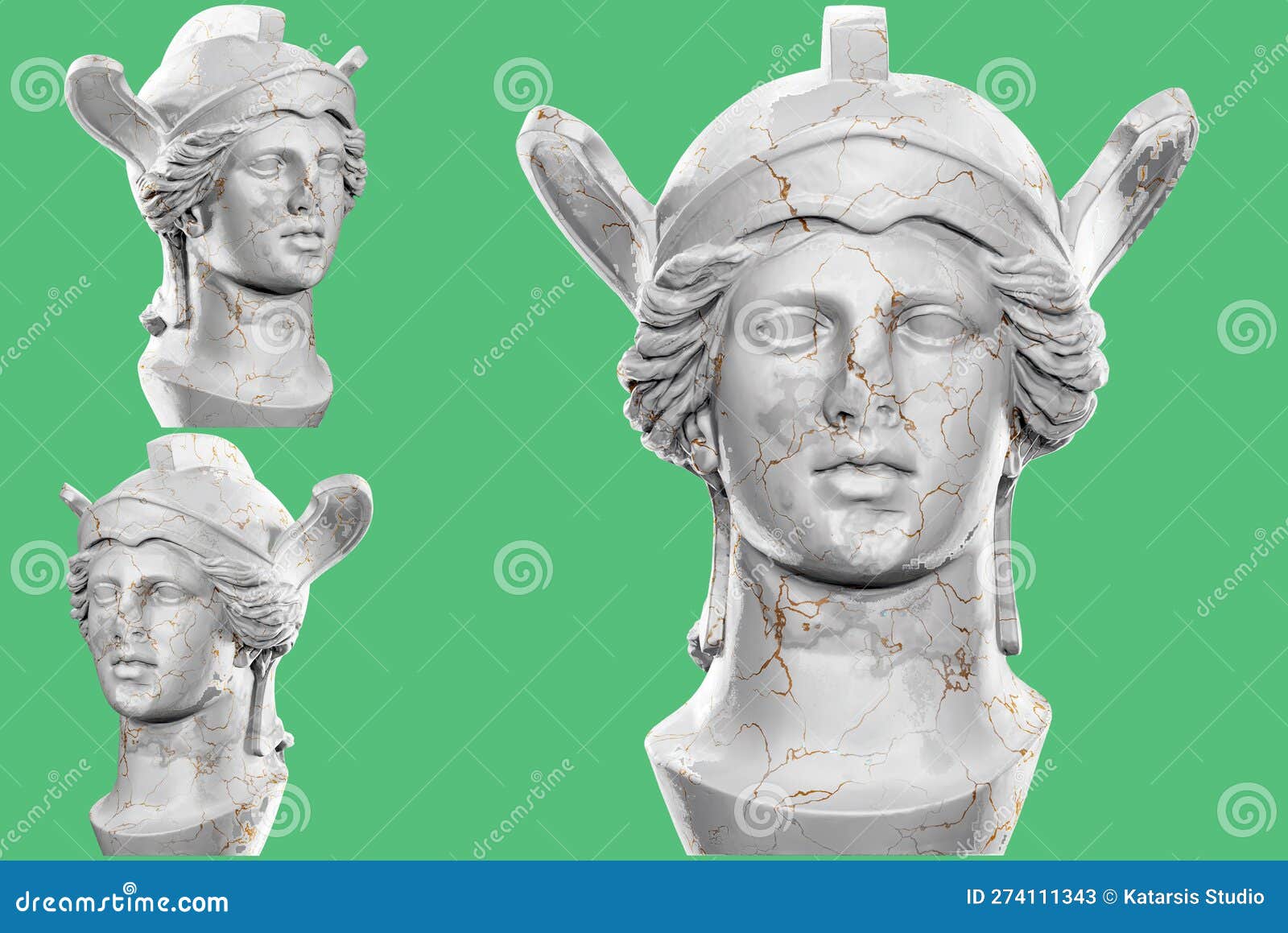 Athena Parthenos stock illustration. Illustration of elegance - 274111343
