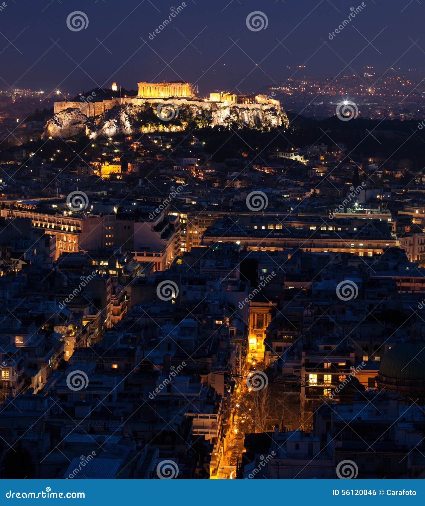 Acropolis At Night Hd