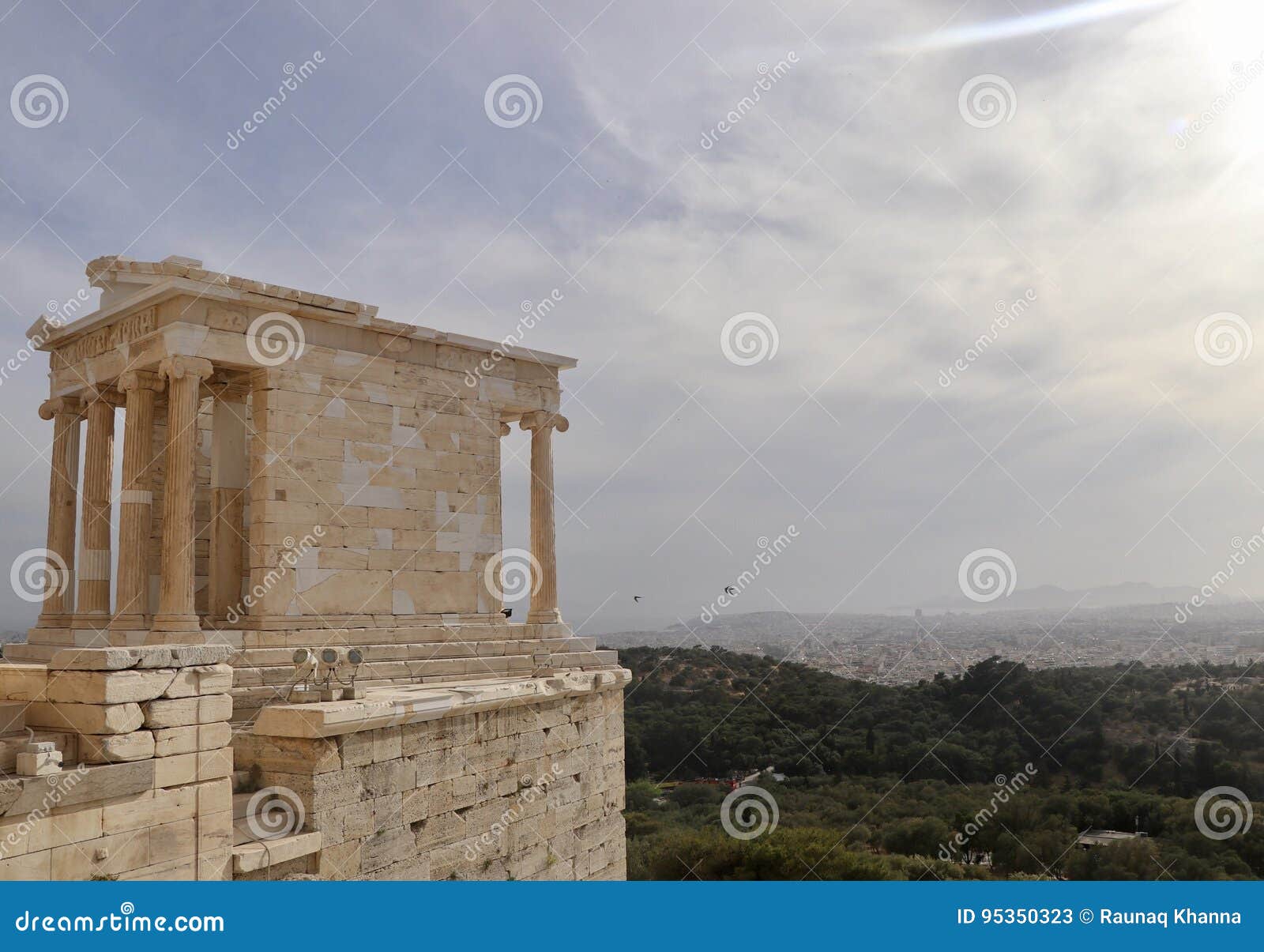 Athens Acropolis stock image. Image of clear, acropolis - 95350323