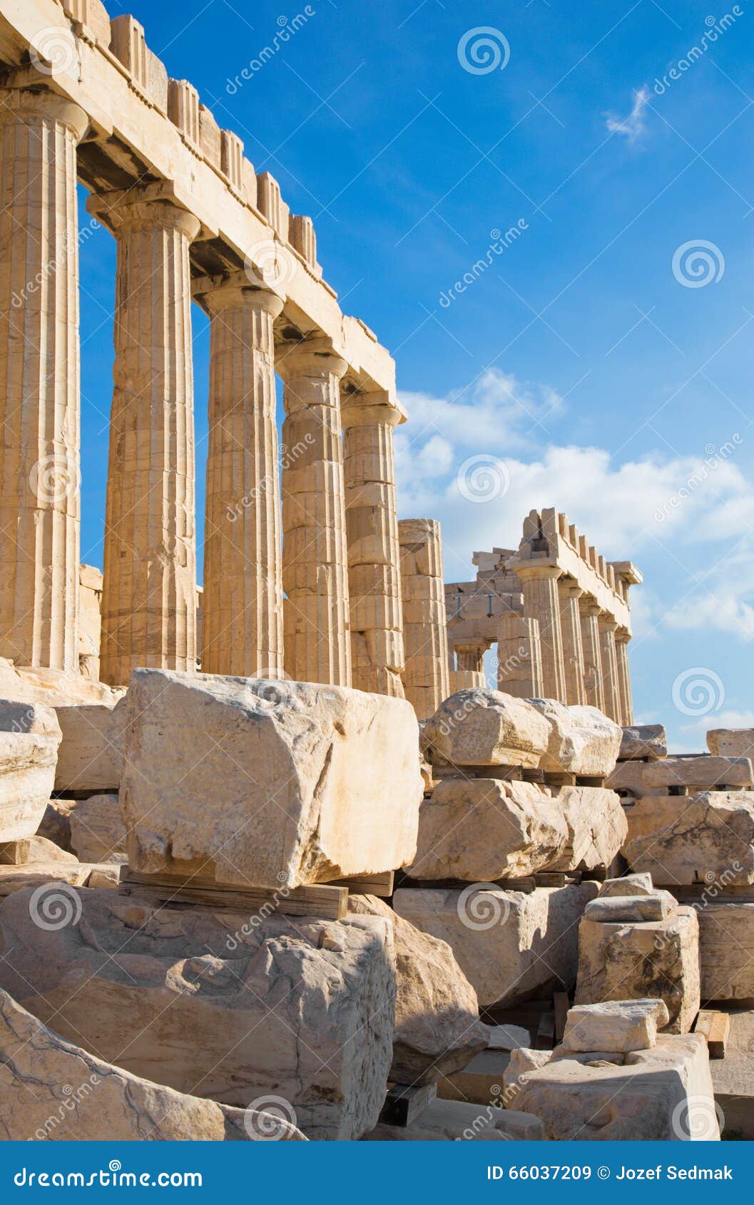 Athens - Acropolis and the Stones Stock Image - Image of temple ...