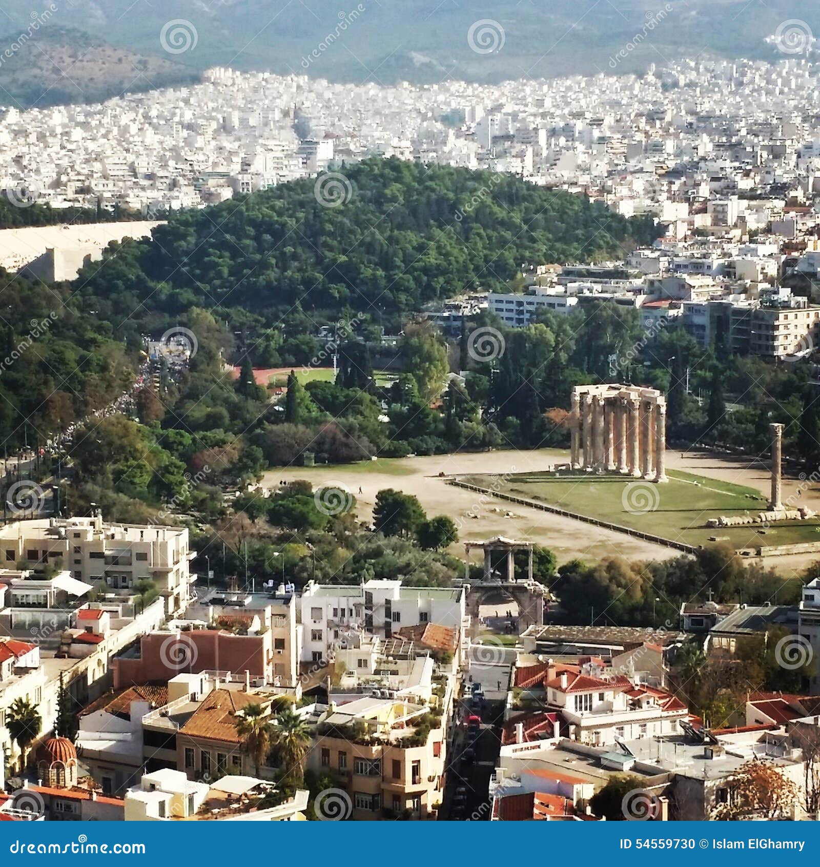 Athens stock photo. Image of city, acropolis, athens - 54559730
