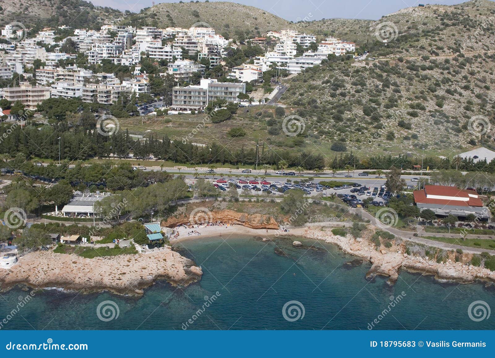 Athens Coast Line 02 stock image. Image of vasilis, athens - 18795683
